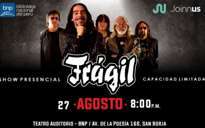 FRÁGIL EN CONCIERTO AV. LARCO 40 AÑOS | AFSDP